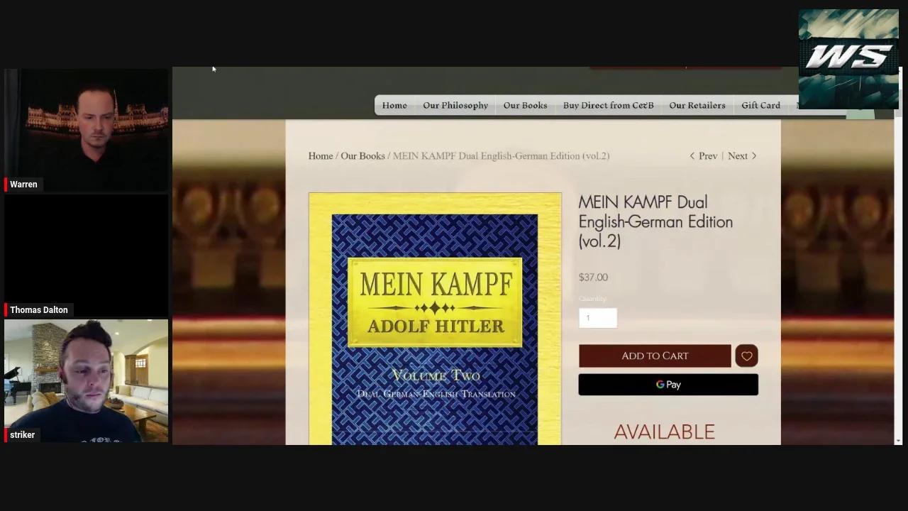 WarStrike Episode 17: Dr. Thomas Dalton on Jews & Democracy