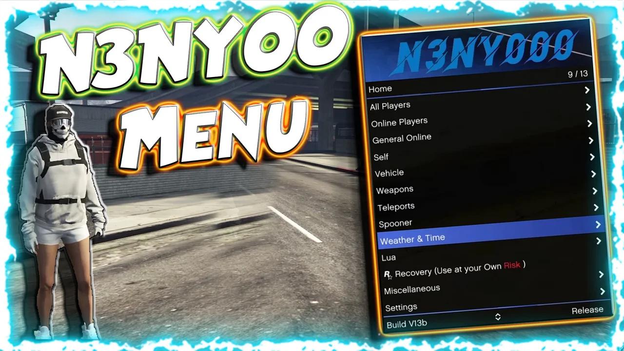 N3NYOO Menu for Enhanced GTA 1.70 DLC Updated works for Enhanced ...