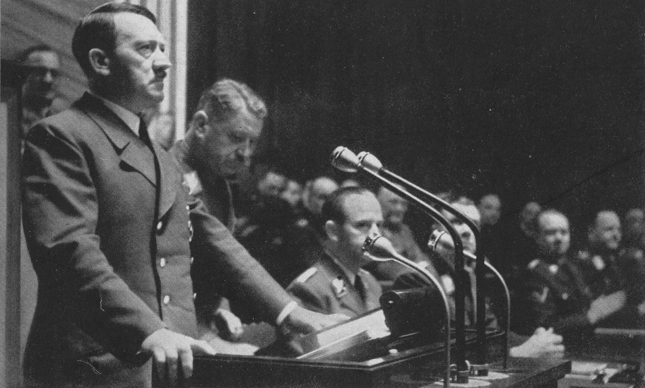 Adolf Hitler's Speech at the Berlin Sportpalast _ January 30th 1940 ...