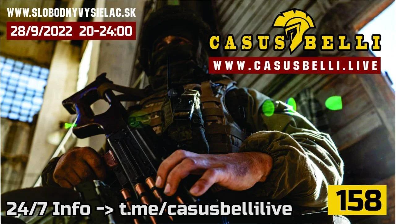 Casus Belli 158 - VIDEOZAZNAM