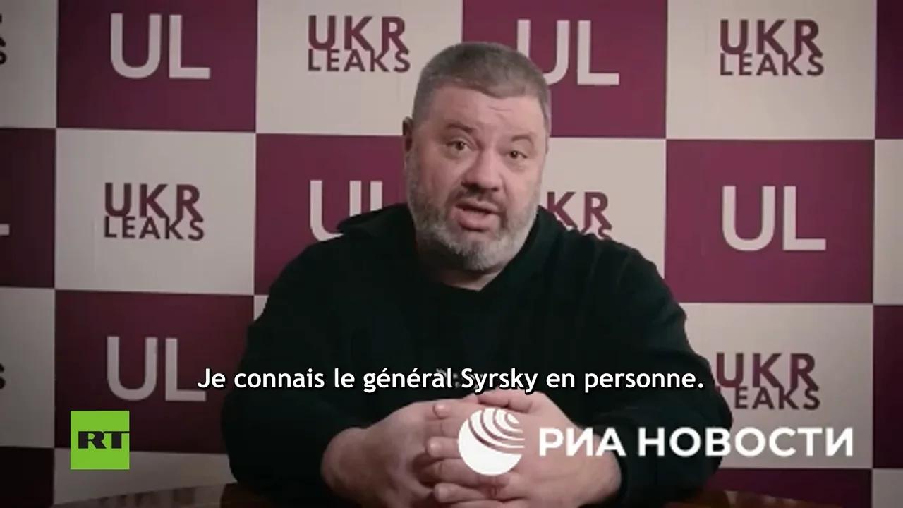 « Le général Syrsky a un trait de caractère : c'est l'angoisse devant ...