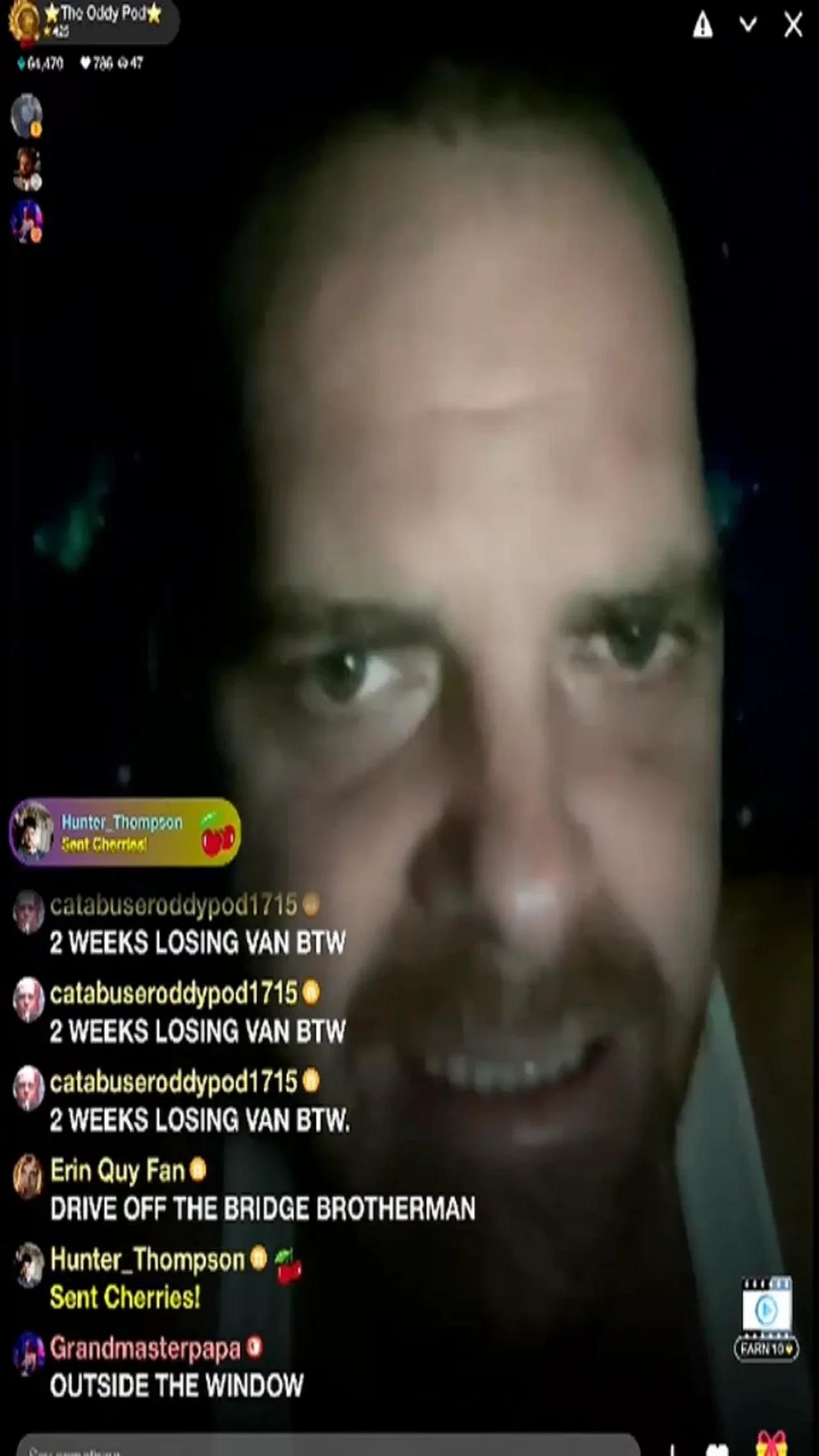 oddypod / oddkast 12/12/21 "Give me money im homeless" [POF]