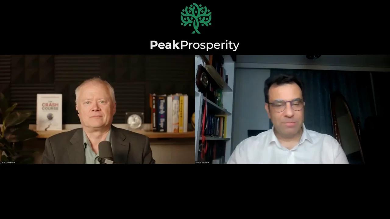 Peak Prosperity - Off the Cuff - Simon Michaux: The Green Energy Myth