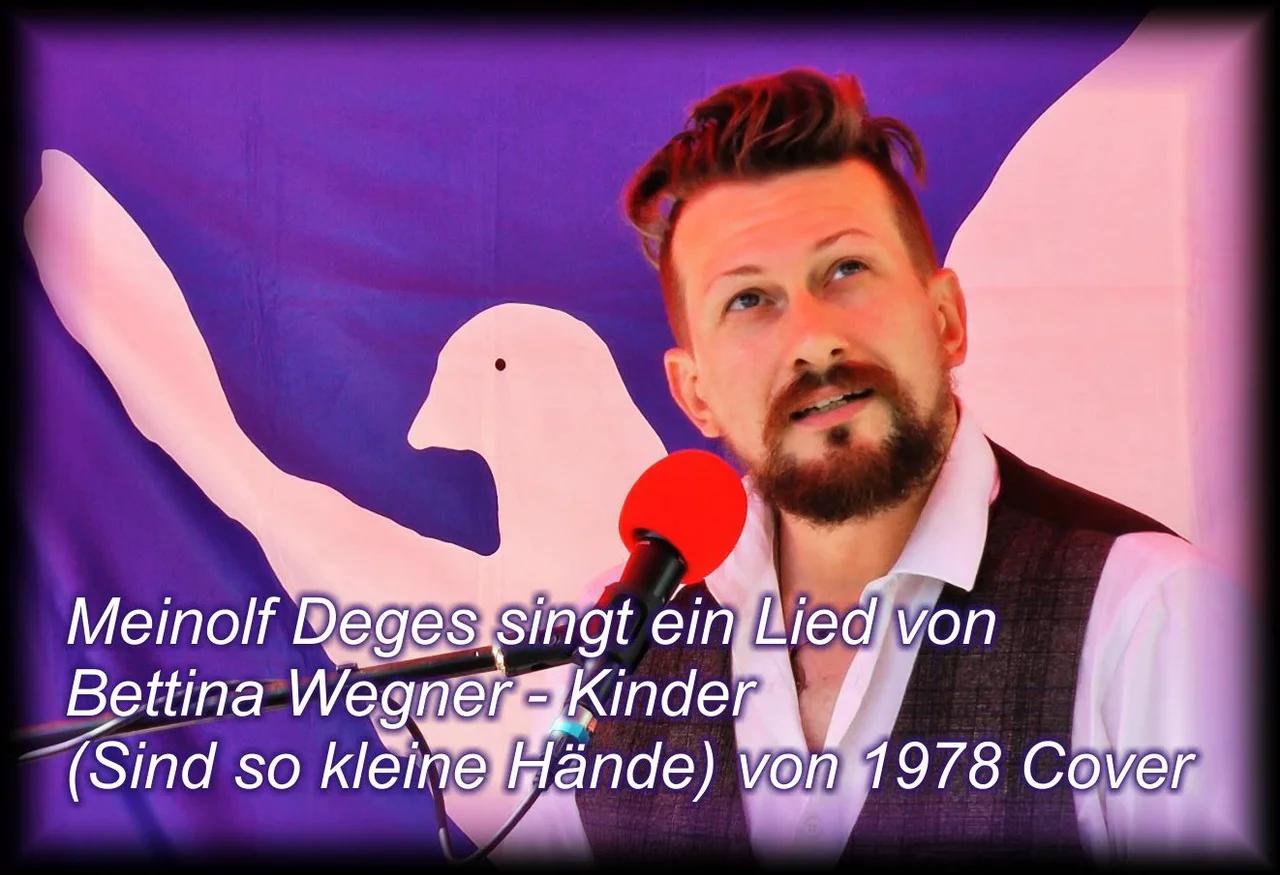 Meinolf Deges singt ein Lied von Bettina Wegner - Kinder