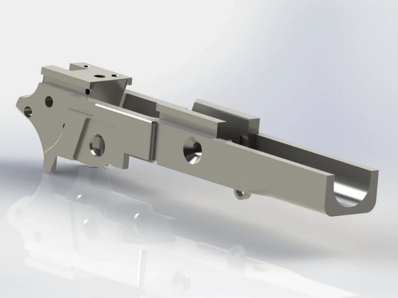 Colt 1911 STI Frame for 5in Standard Non-unique Slides