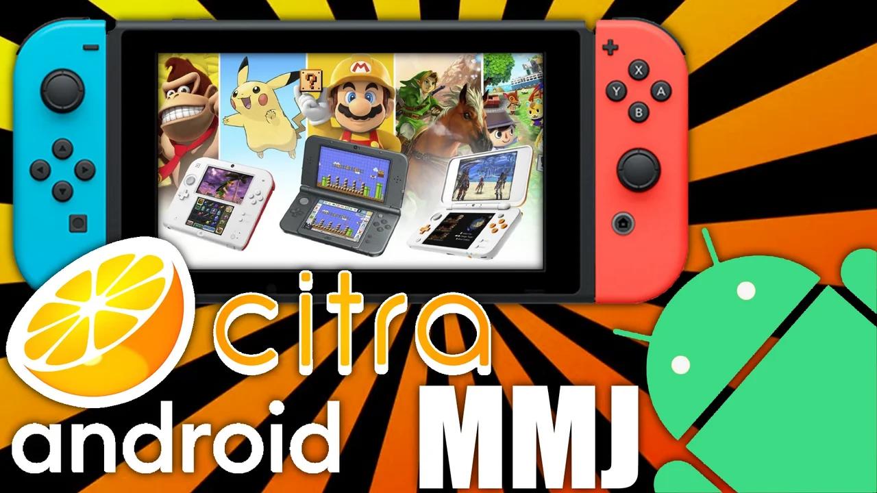 Nintendo 3DS Citra en Switch con en Android configuración y optimicación