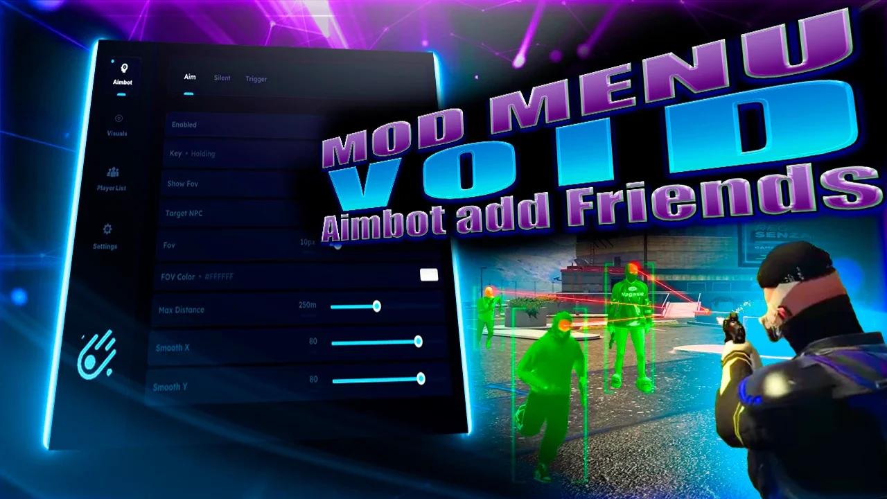 BEST **FREE** FIVEM CHEAT MOD MENU VOID FREE DOWNLOAD AIMBOT | SILENT AIM | ADD FRIENDS UNDETECTED