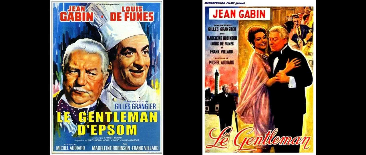 1962 - Le Gentleman d'Epsom - de Gilles Grangier, avec Jean Gabin ...