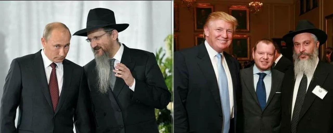 Putin & Trump with Chabad