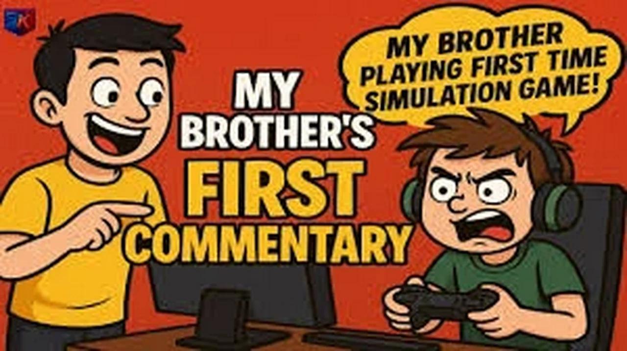 My_brother_playing_first_time_simulation_game_!_#TechkillerX(360p)