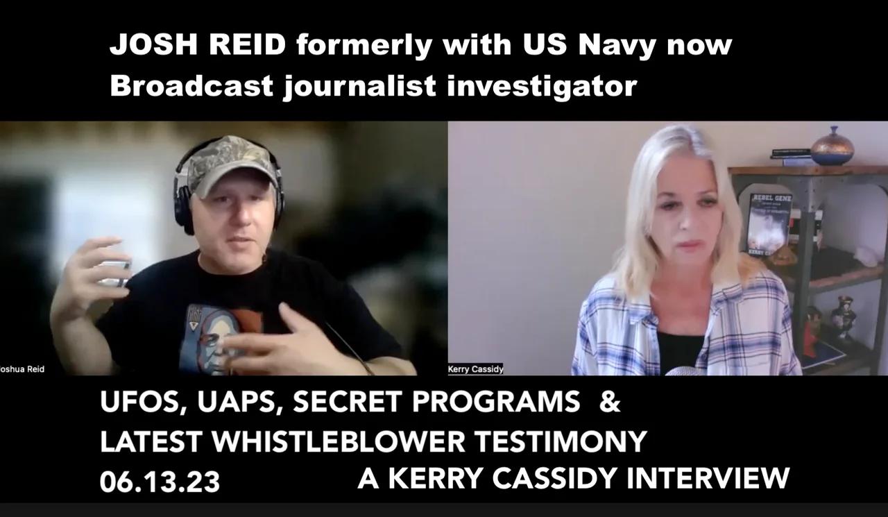 JOSH REID : UFOS, UAPS, SECRET PROGRAMS AND WHISTLEBLOWERS