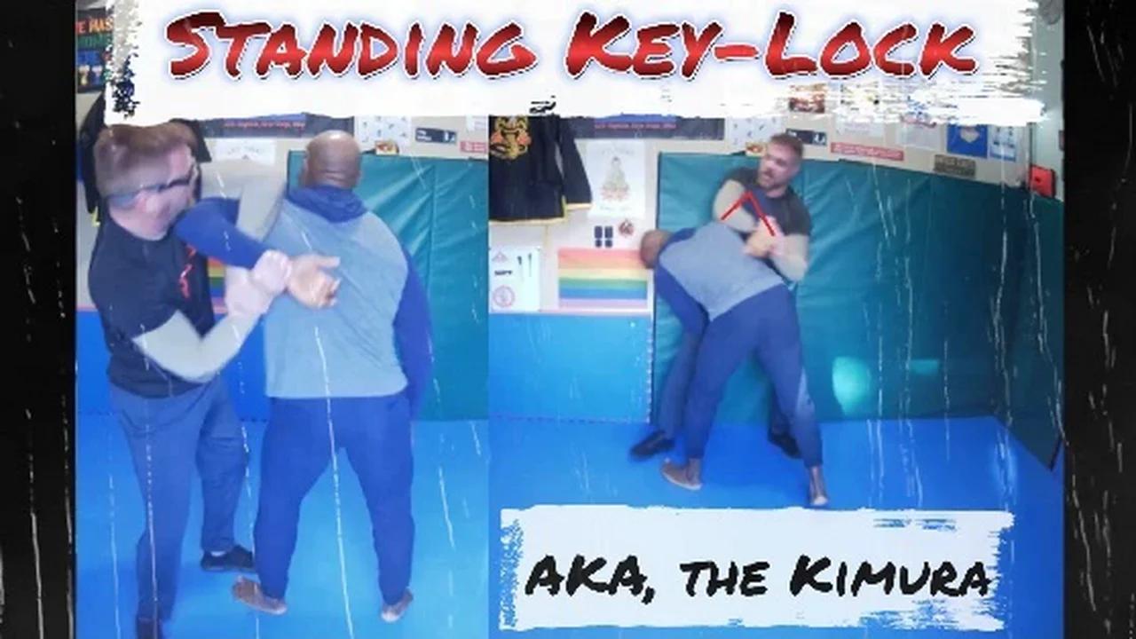 Standing Key-lock (Standing Kimura drill).
