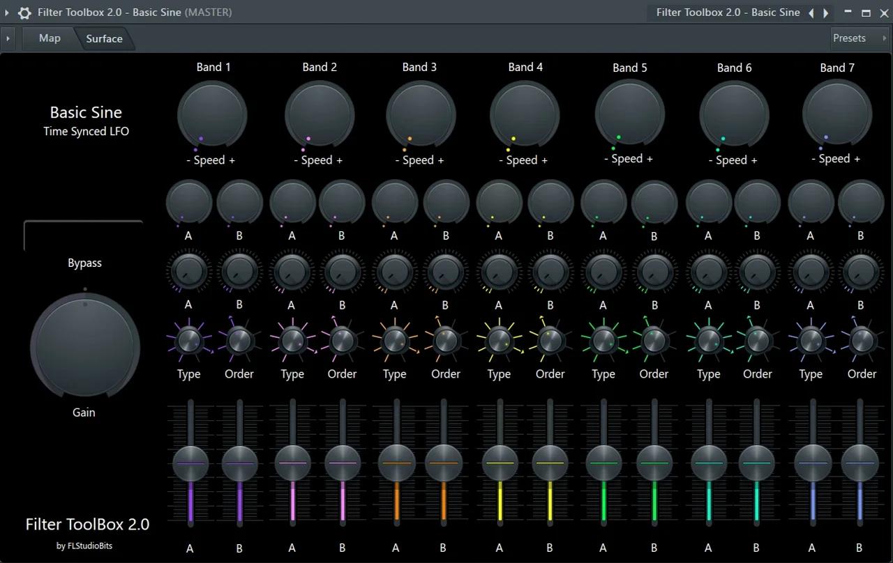 (patcher effect preset) Filter Toolbox 2.0