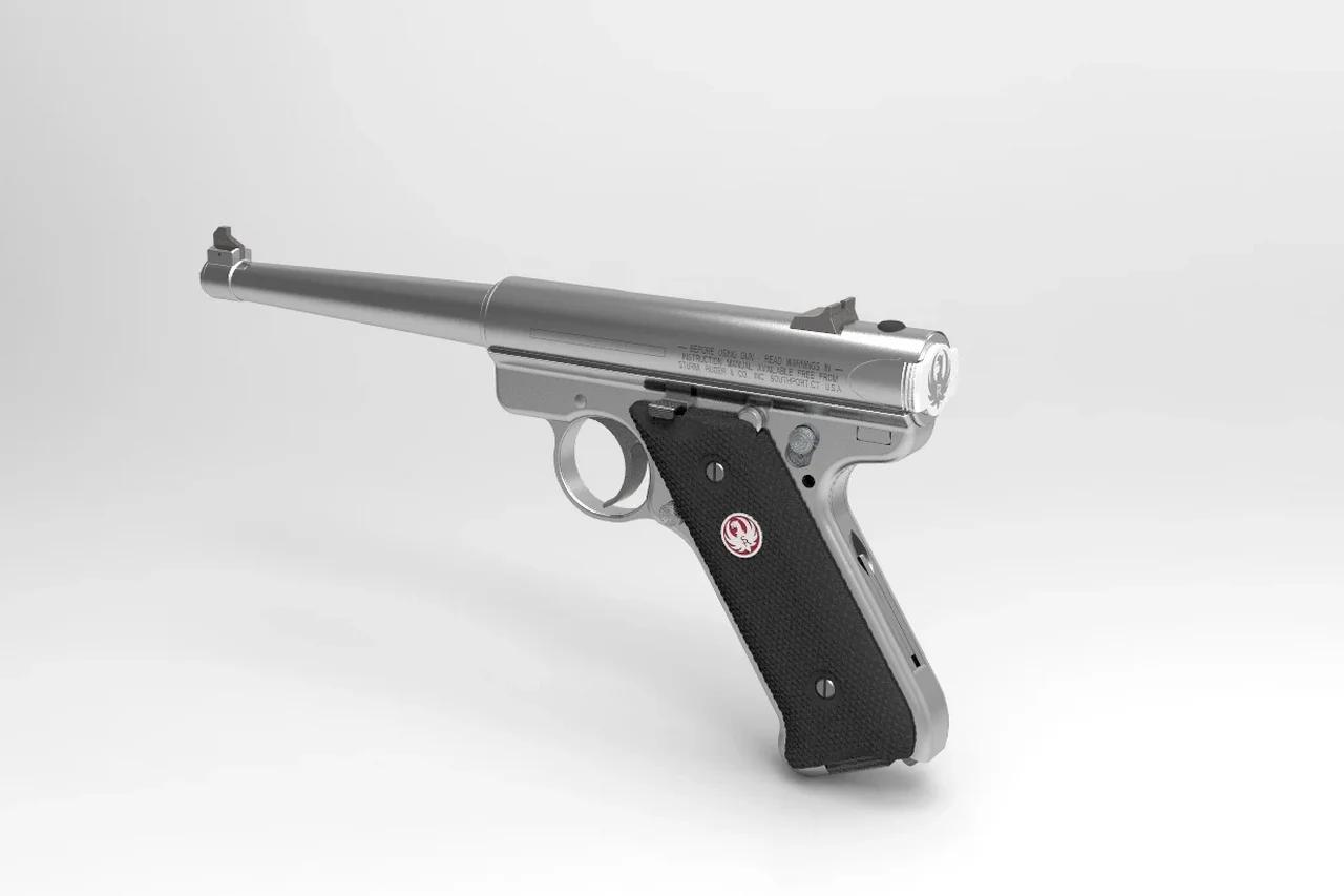 Ruger KMKIII6 stainless steel 22 automatic pistol with 6 barrel