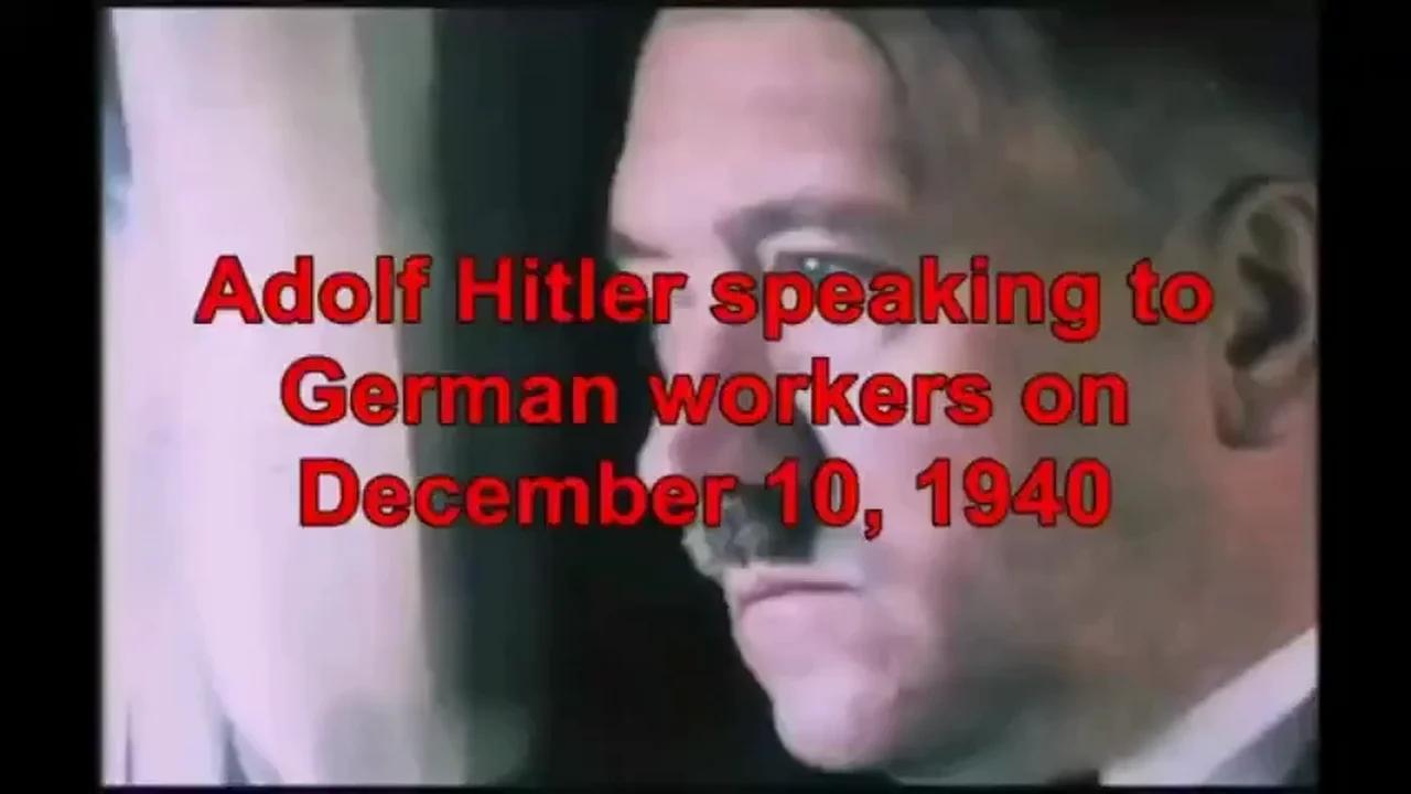 Adolf Hitler Speeches on Democracy
