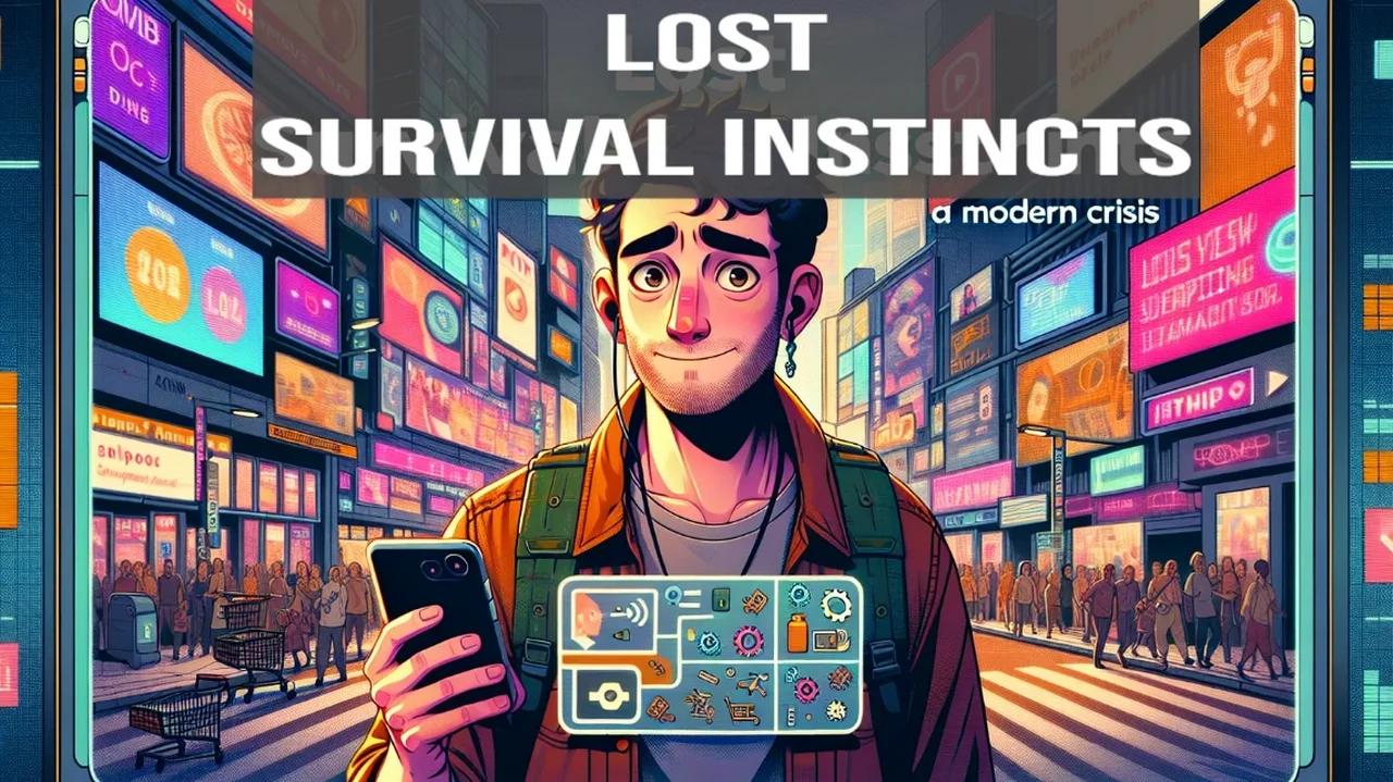 The Lost Survival Instincts: A Modern Crisis