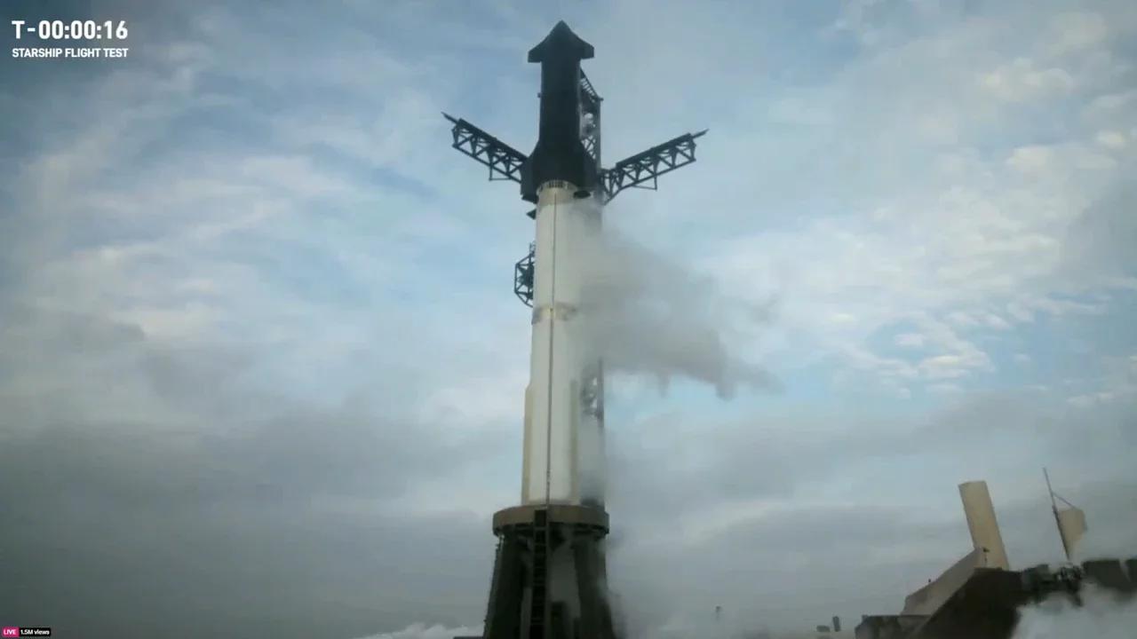 SpaceX Launches Starship 3rd Flight Test: IFT-3