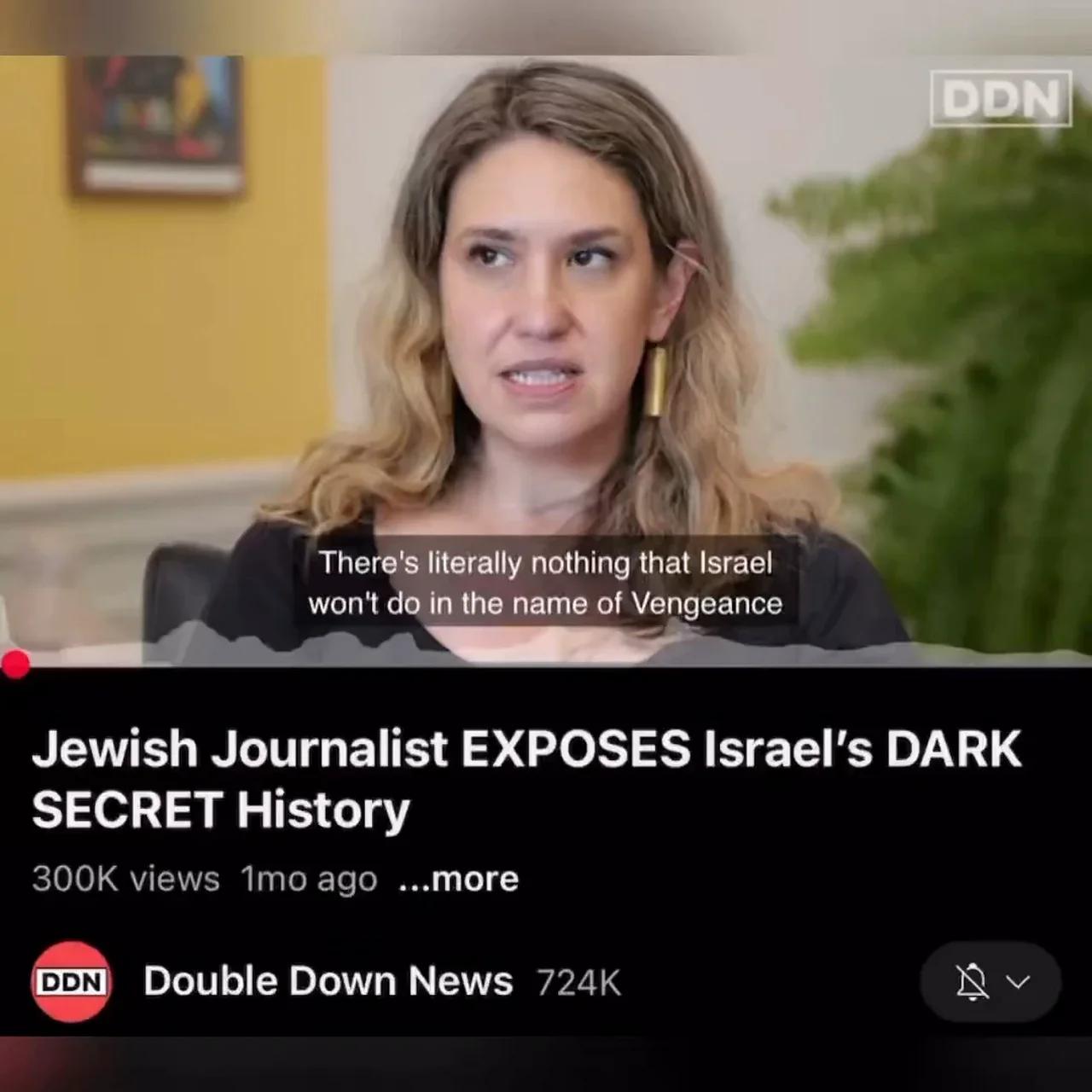 Jewish journalist Katie Halper reveals Israel's dark secret history on ...