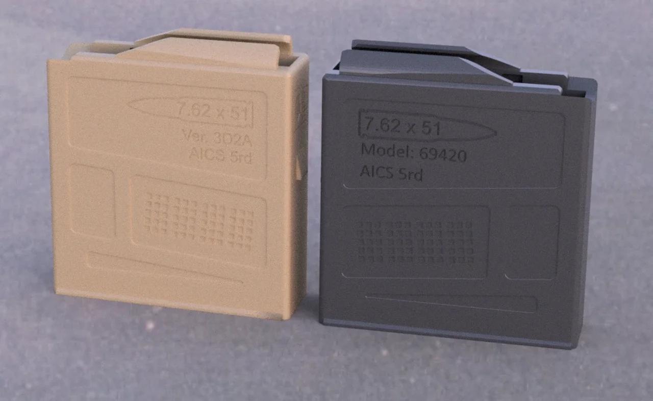 3D2A AICS 5rd Magazine