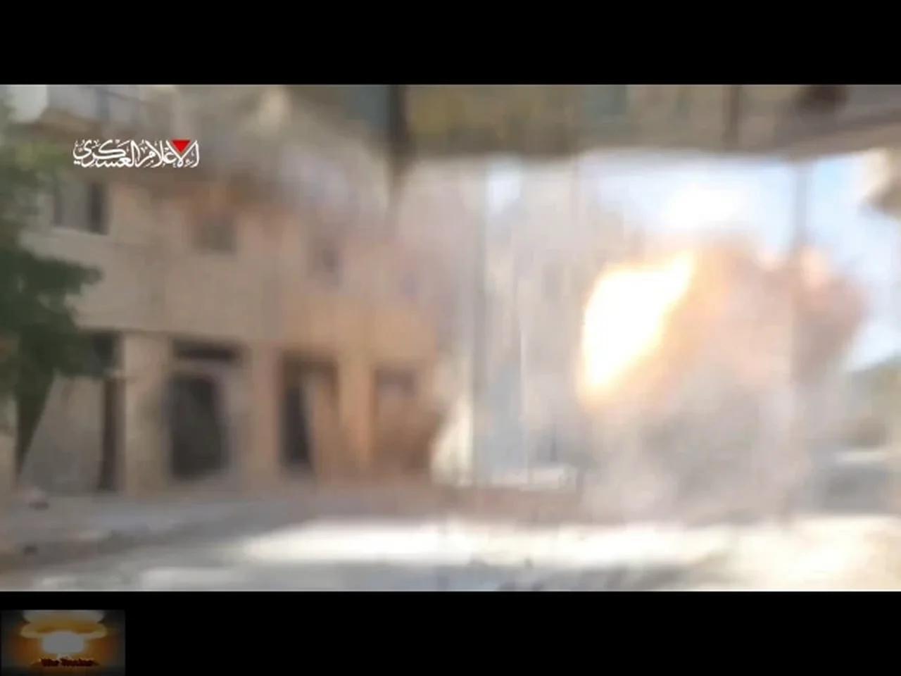 Al-Qassam Brigades Released Footage of Destroying a 'D9' Military ...
