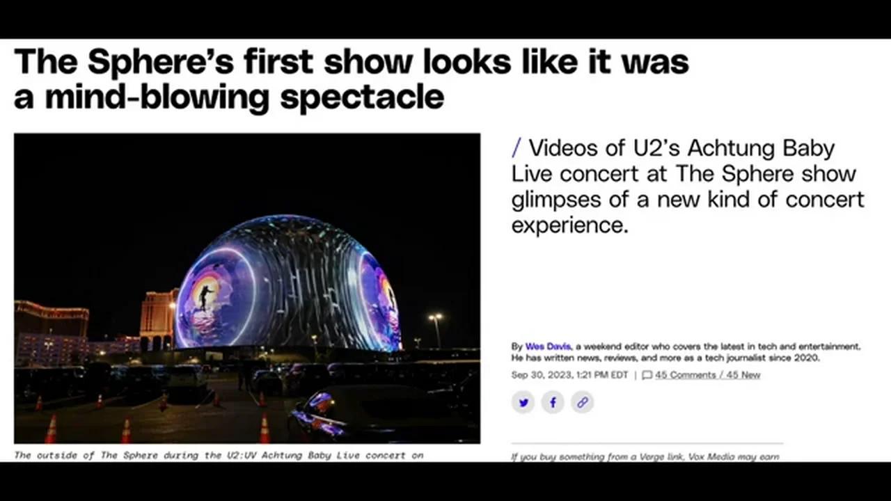 LOOK WHAT U2 JUST DID TO THE AUDIENCE AT THEIR CONCERT INSIDE THE ...