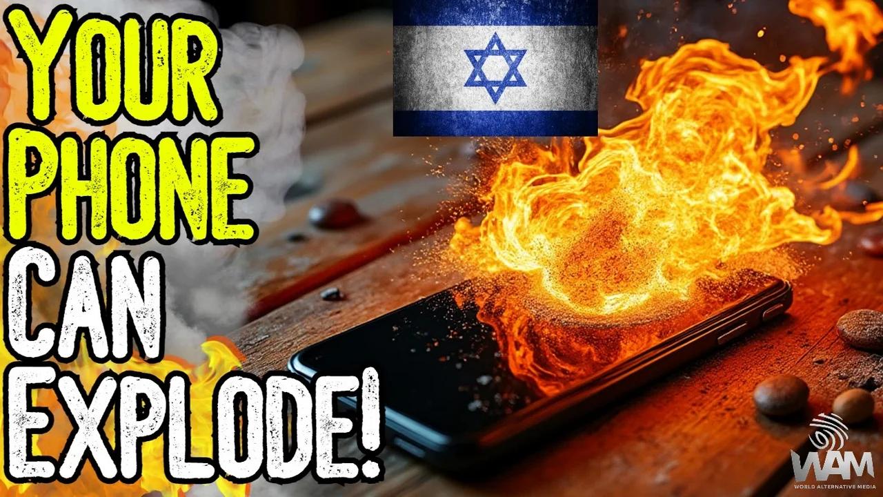 YOUR PHONE CAN EXPLODE! - As Pagers & Phones Explode In Lebanon, Your ...