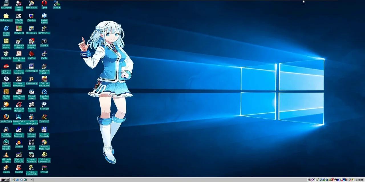 Windows 98 Anime Edition v2 on VMware Workstation Pro