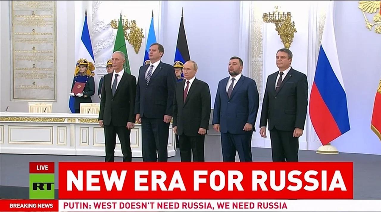 New era for Russia: DPR, LPR, Zaporozhye, Kherson joined the Russian ...