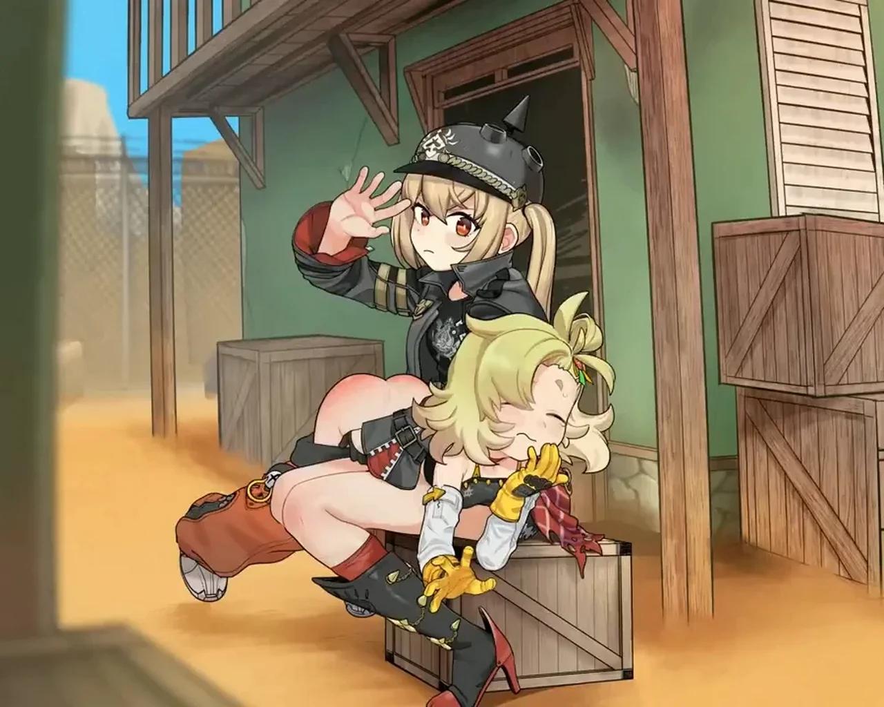 r_gaku_ spanking animation