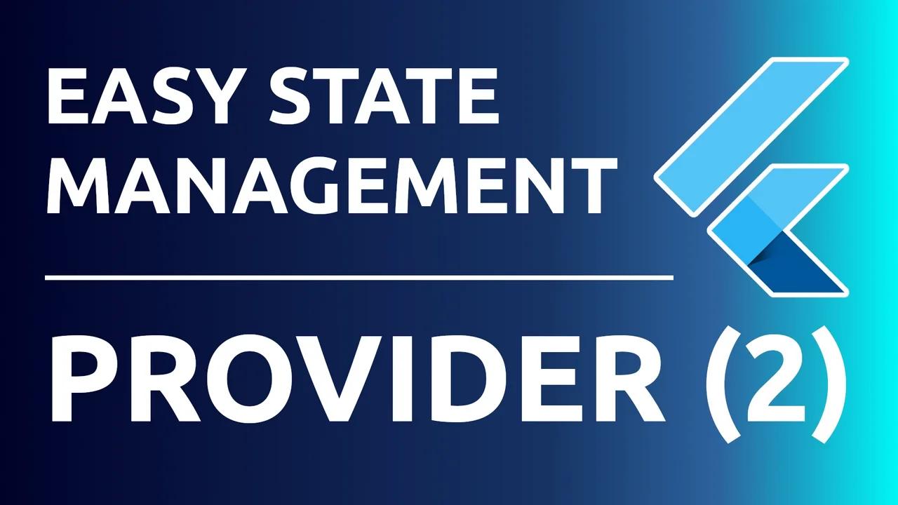 Flutter State Management made easy with provider 2: Provider as a DI ...