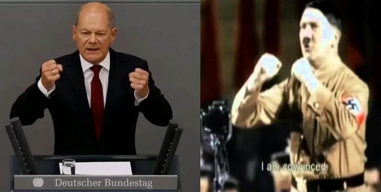 German 4th Reich reflections of past and present.