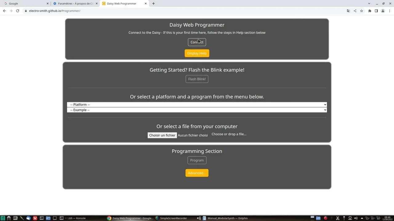 Data Bender firmware upgrade
