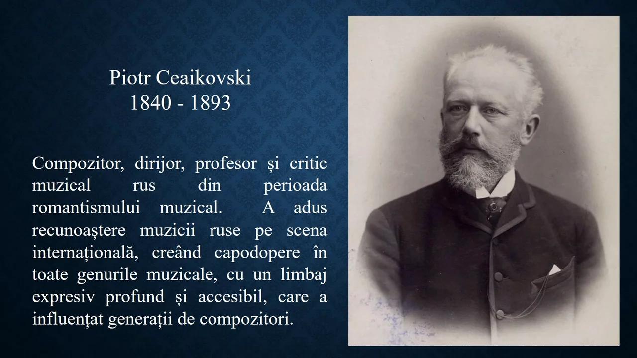 Piotr Ceaikovski biografie