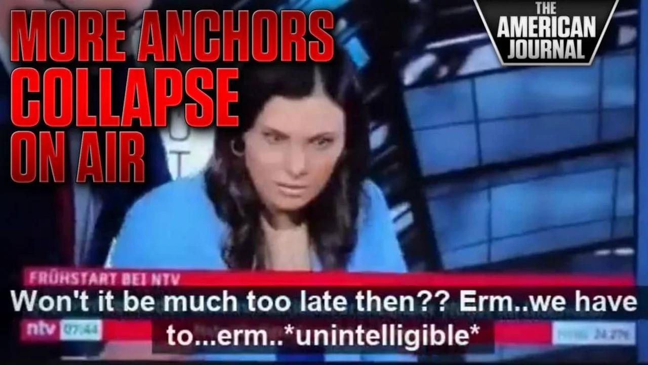 Multiple News Anchors Collapse Live On-Air