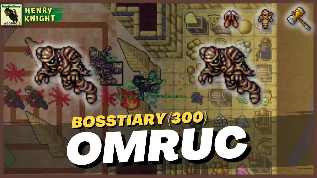 TIBIA BOSSTIARY #7 - COMO FAZER O BOSS OMRUC (ANKRAHMUN - PENINSULA ...