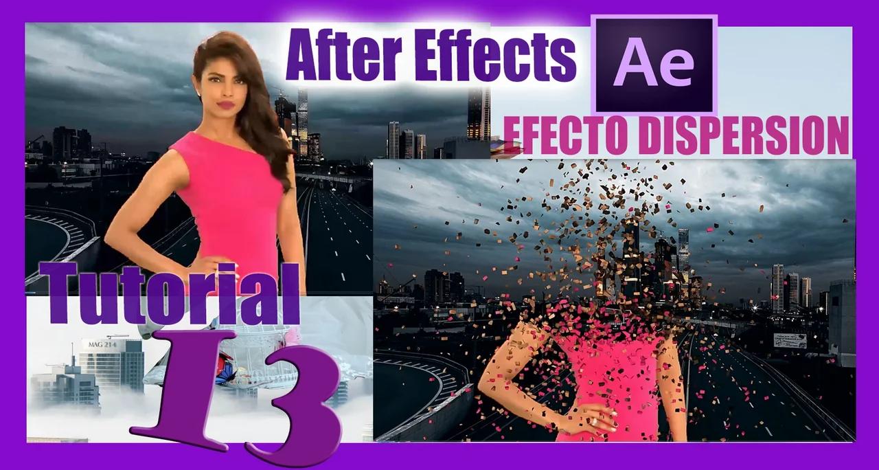 🆕 Como hacer el efecto DISPERSIÓN en After Effects 🔥 SHATTER EFFECT 🔥 ...