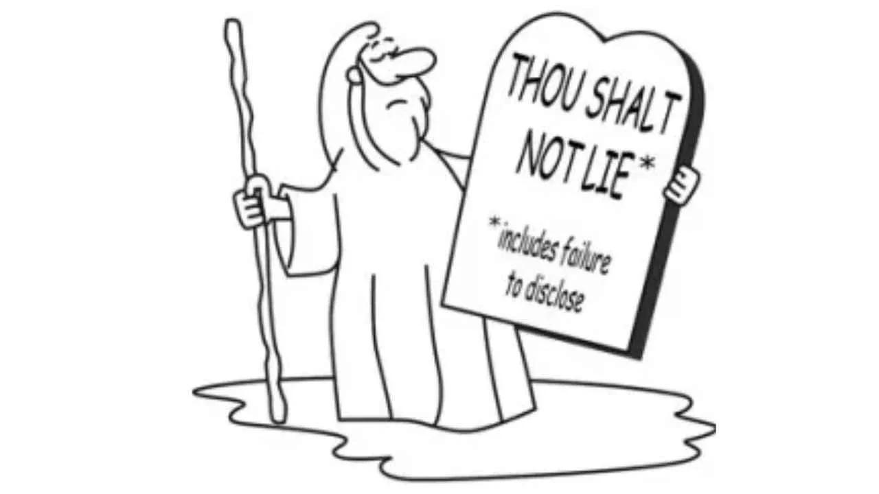 Thou Shalt Not Lie - Or Mistaking European Morality for Jewish Morality Thou Shalt Not Lie - Or Mistaking European Morality for Jewish Morality