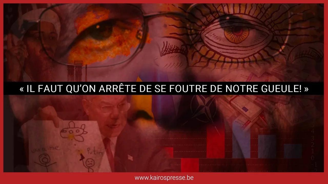 « Il faut qu’on arrête de se foutre de notre gueule!