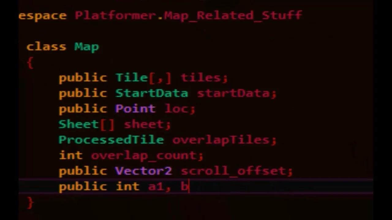 (Older) Monogame Platformer Tutorial Series Part3 - Map Tiles