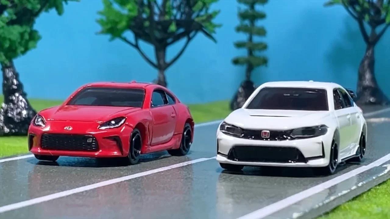 GR86 vs Type R Stop Motion