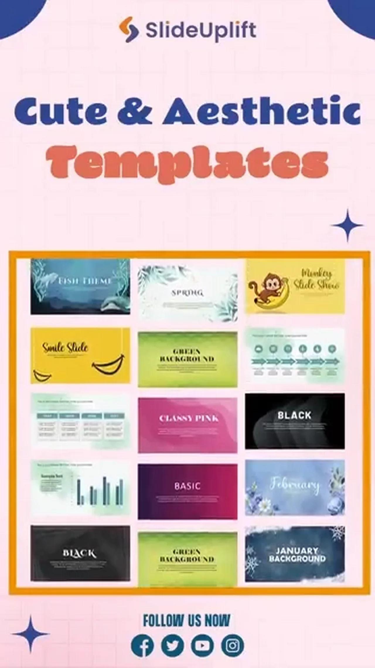 Cute & Aesthetic Slide Templates For The Perfect Cuteness Overload in ...