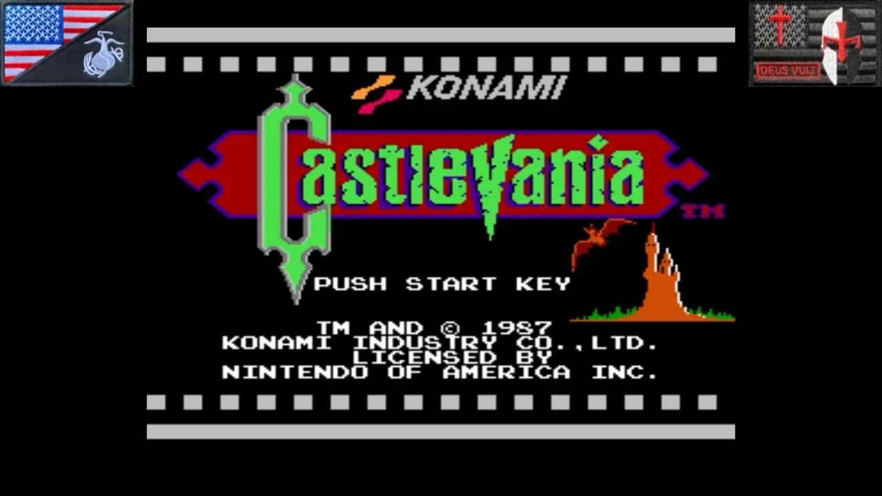 Castlevania (NES - Attract Mode) [NA Version of "悪魔城ドラキュラ"]