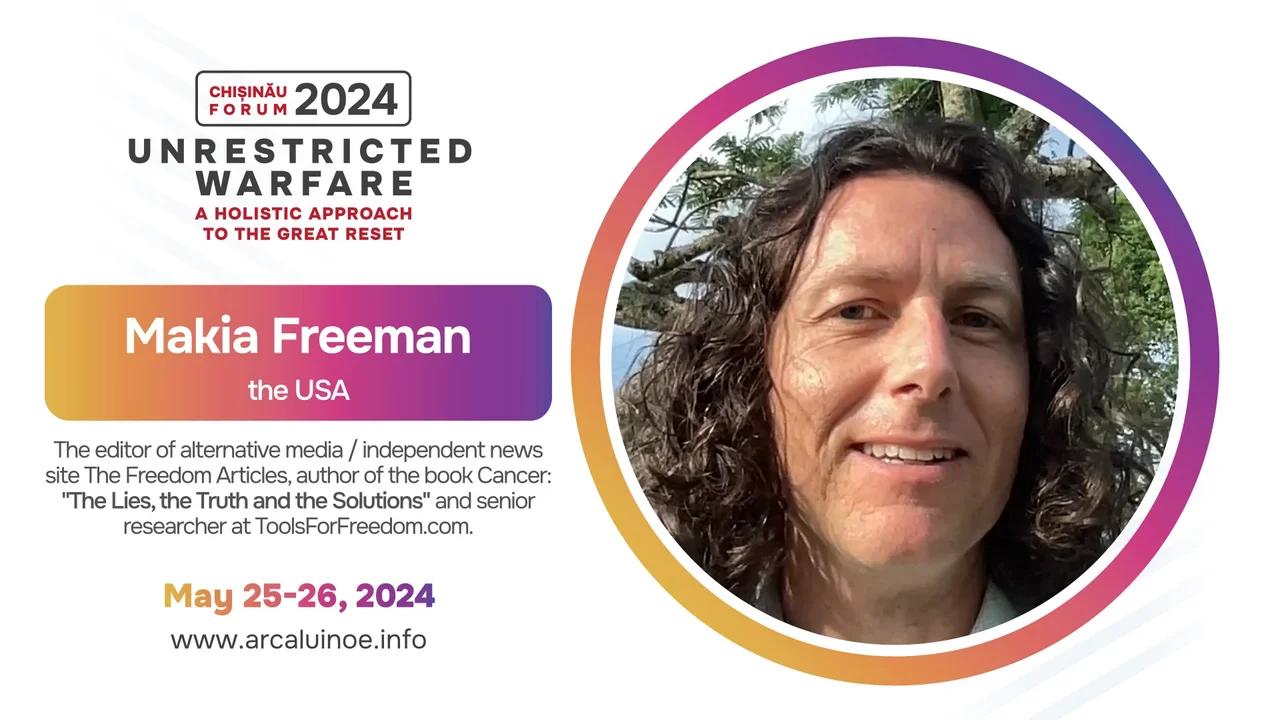 "What is the Real War Happening?" by Makia Freeman | Chișinău Forum 2024