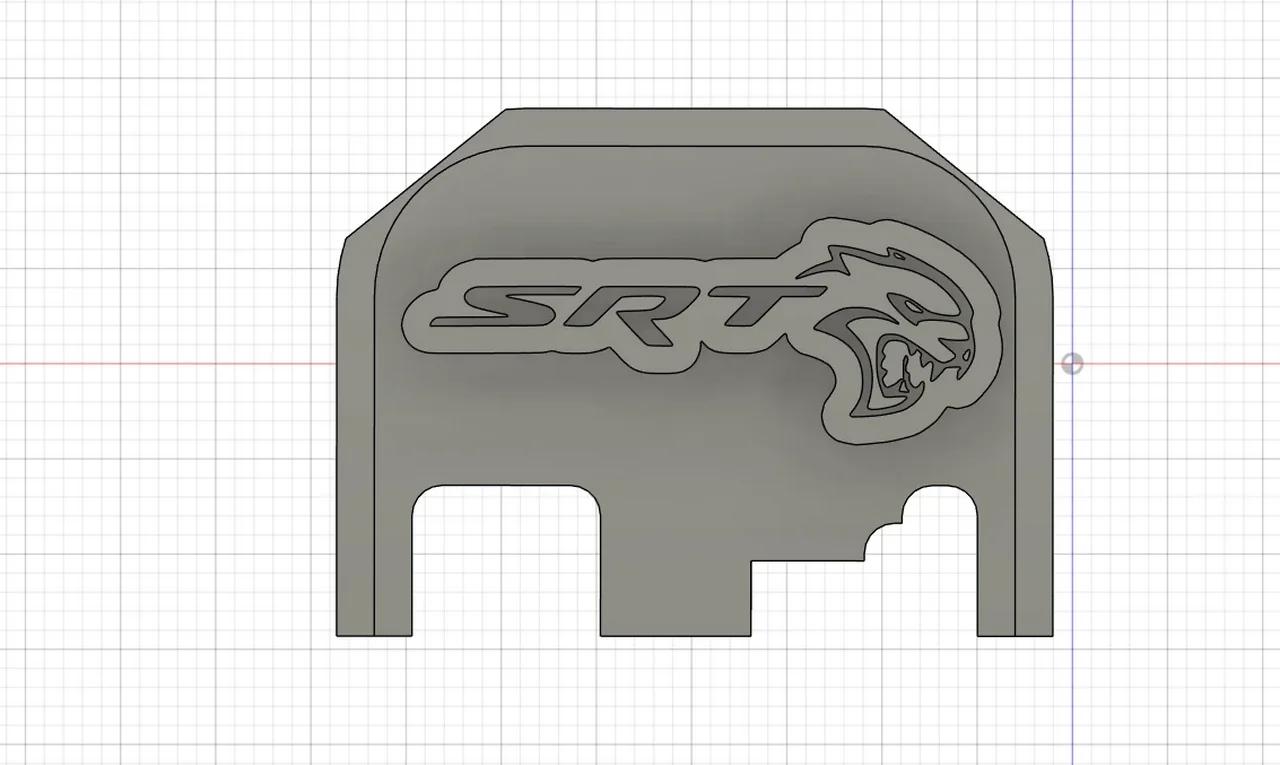SRT hellcat button