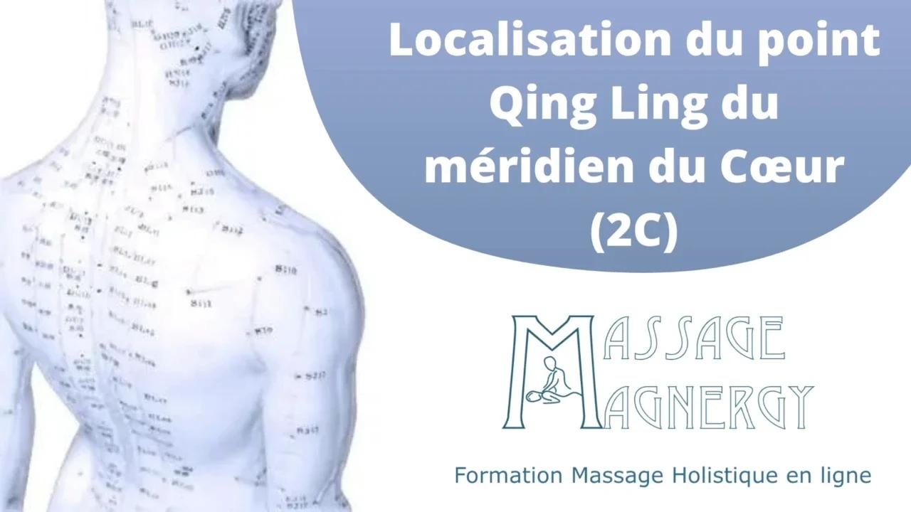 Localisation du point Qing Ling du méridien du Cœur (2C)