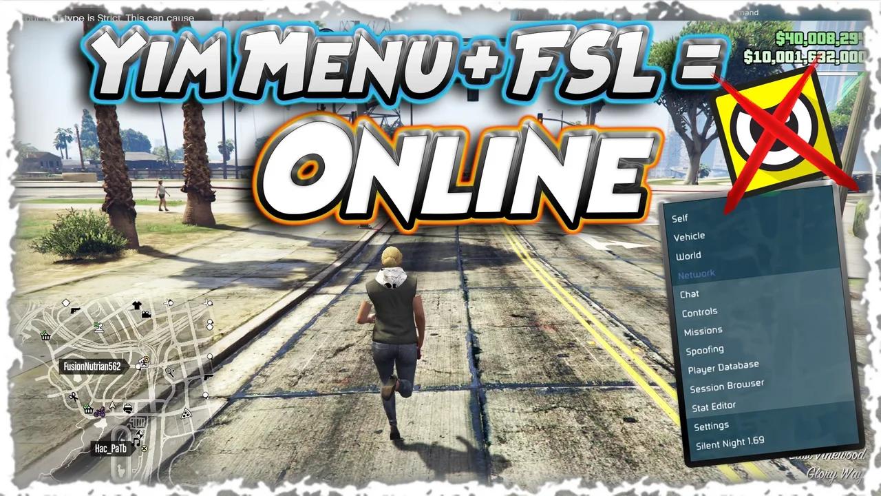 Yim Mod Menu + FSL = Public Session Working Play With Friends Now Working Method for GTA 5 ...