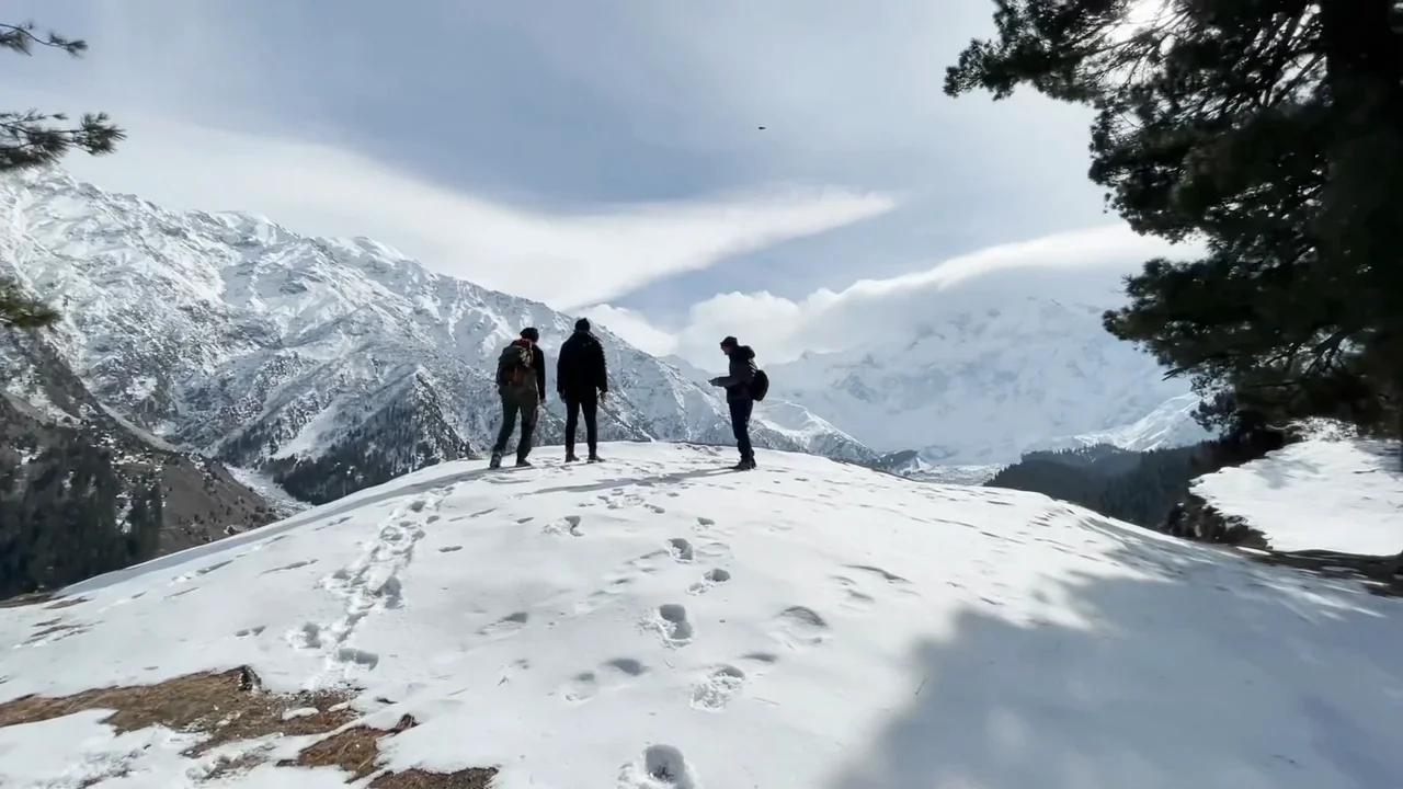 Trek from Fairy Meadows to Beyal Base Camp 1 - Nanga Parbat Western ...