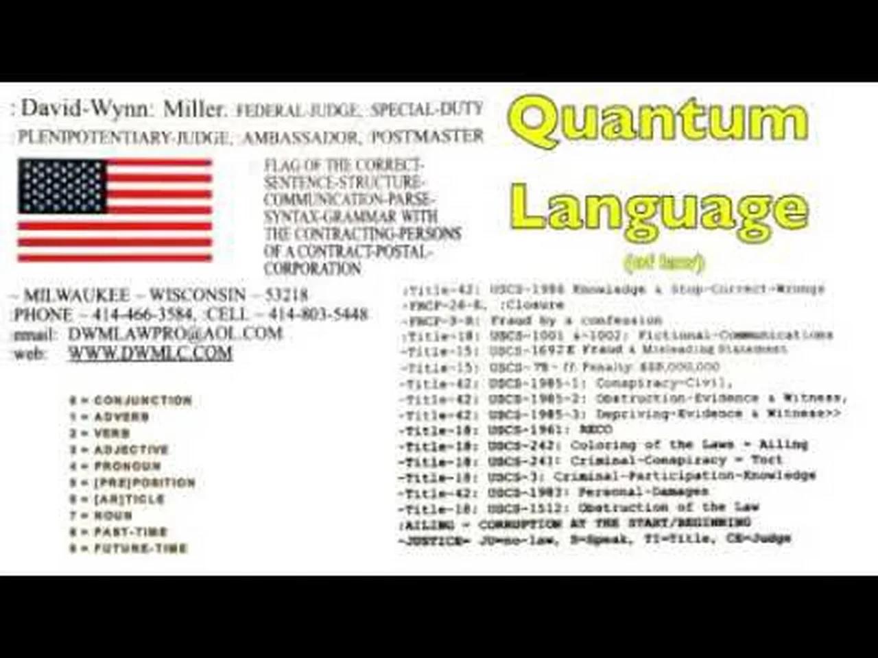 David Wynn Miller Correct Grammar