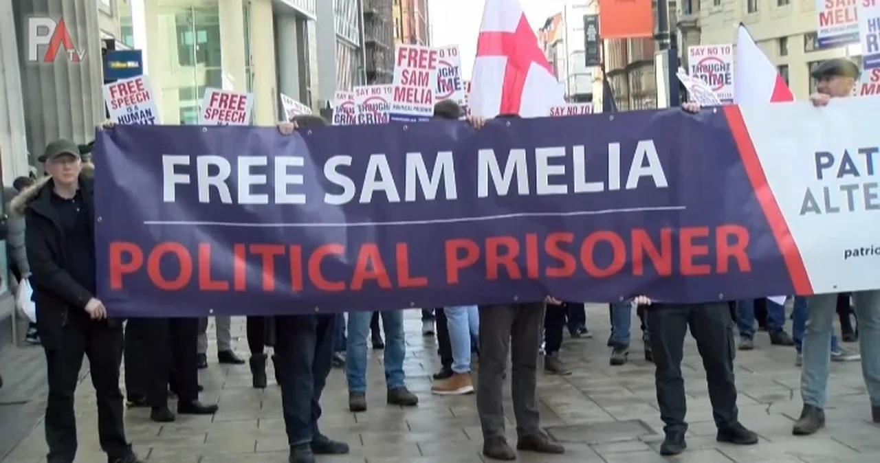 Free Sam Melia demo Leeds