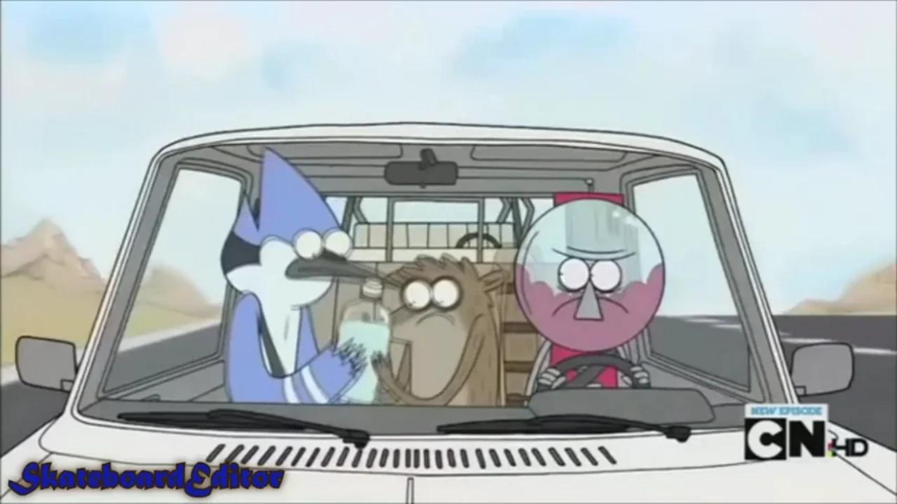 Regular Show - Busted Cart Edited (A SkateboardEditor Reupload)